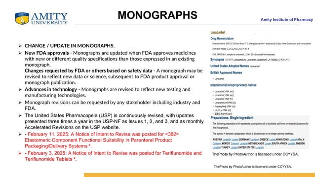 United States Pharmacopeia Usp Nf Presentationpdf Pdf