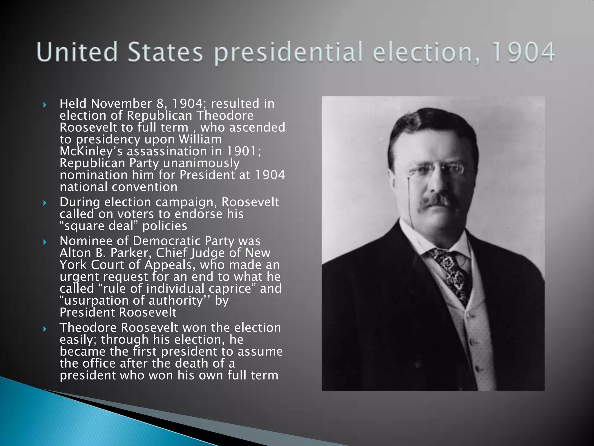 United States presidential elections of 1860-1928 | PPT