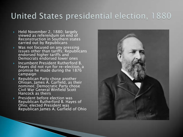 United States presidential elections of 1860-1928 | PPT