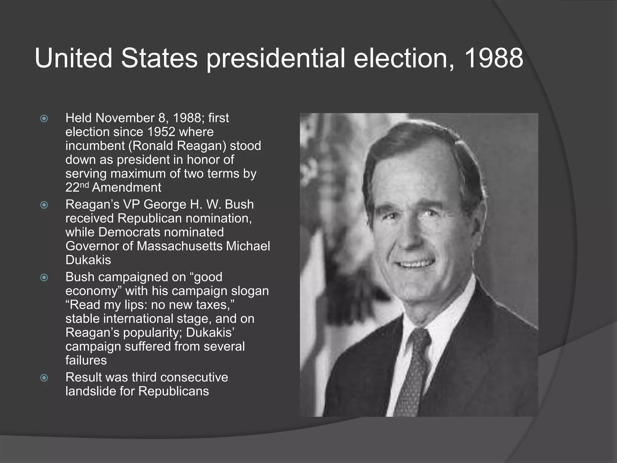 United States presidential elections of 1968-2012 | PPT
