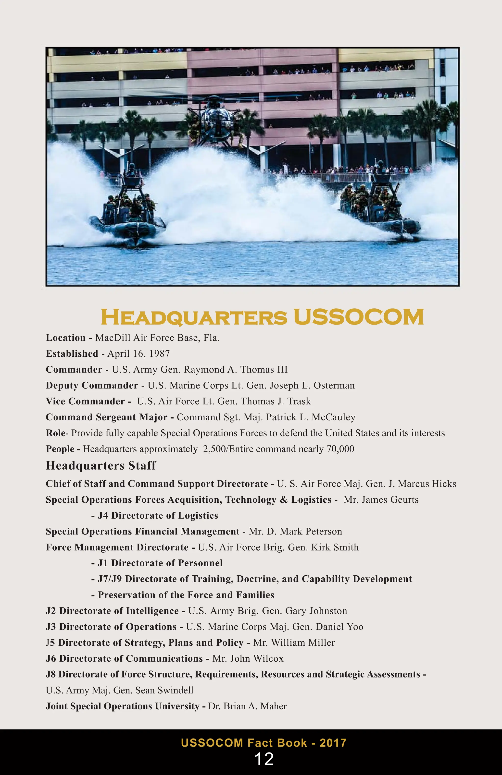 United States Special Operations Command 2017 Fact Book.pdf