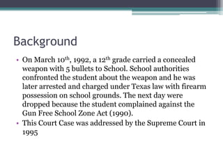 United states v lopez | PPT