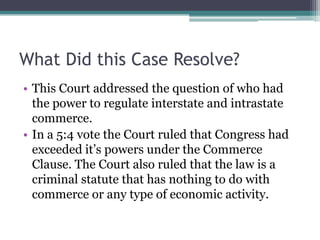 United states v lopez | PPT