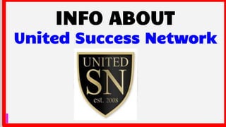 United success network review -Youtube | PPTX