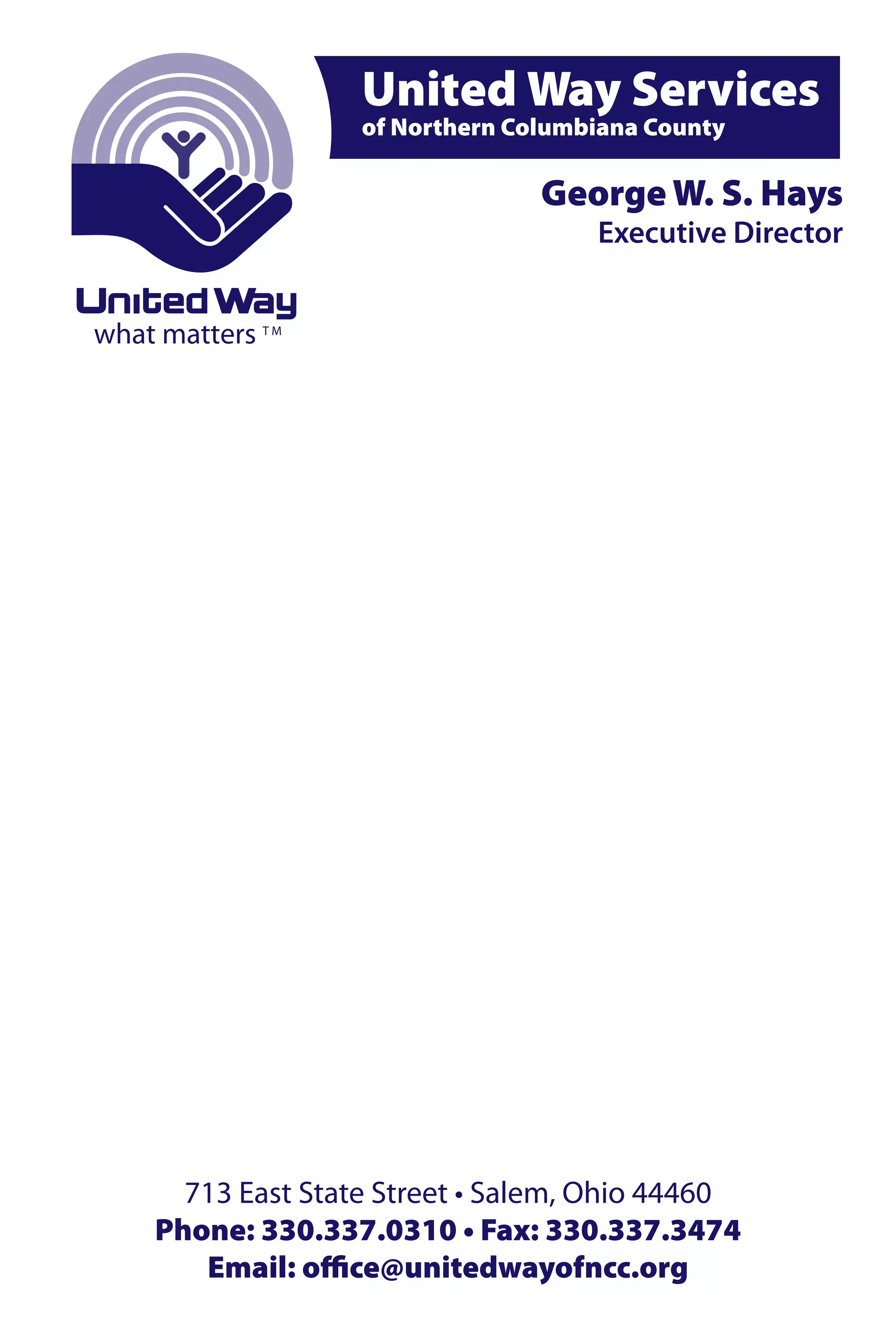 United Way Notepad 4x6 | PDF