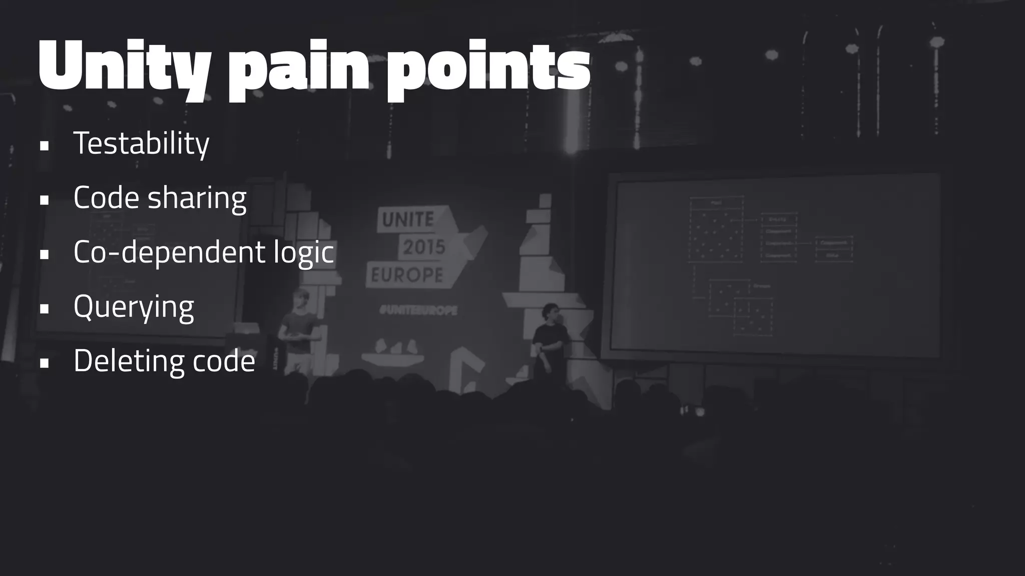 ECS architecture with Unity by example - Unite Europe 2016 | PPT