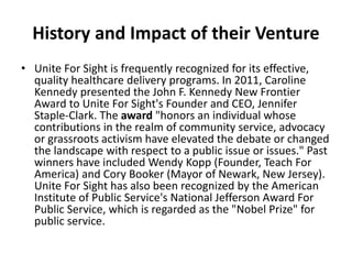 Unite for sight (Health 5th Coy) | PPTX