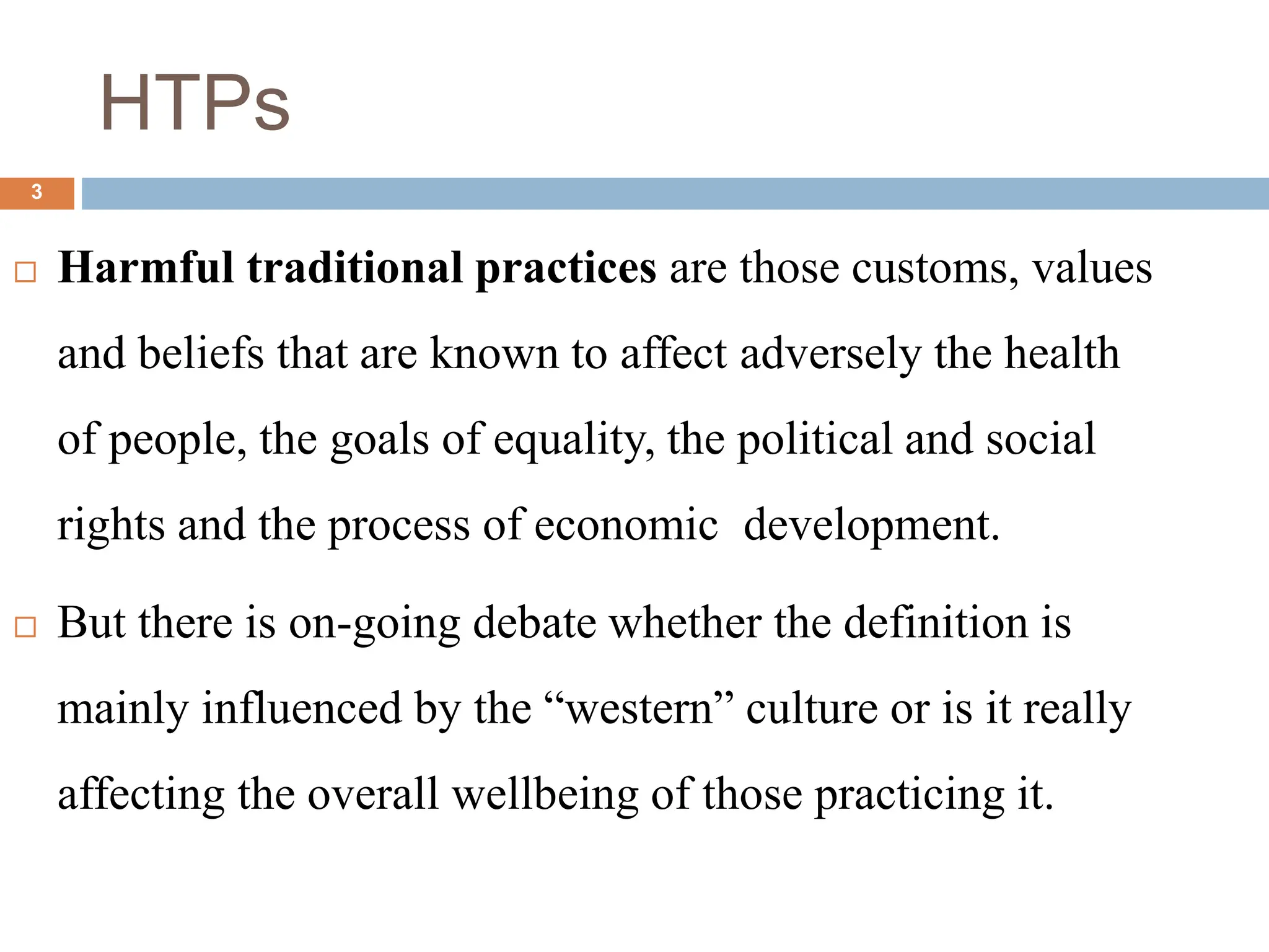 unit eight.pptx. Harm full traditional practices | PPTX
