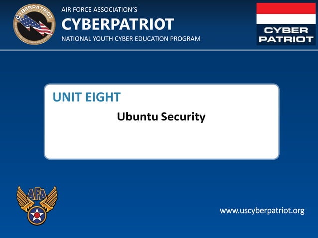 Unit+eight+ +ubuntu+security | PPT