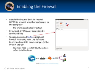 Unit+eight+ +ubuntu+security | PPT | Free Download