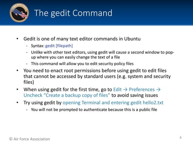 Unit+eight+ +ubuntu+security | PPT
