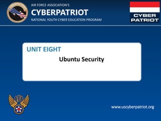 Unit+eight+ +ubuntu+security | PDF