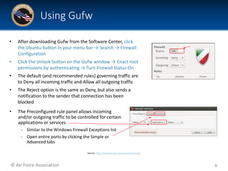 Unit+eight+ +ubuntu+security | PPT