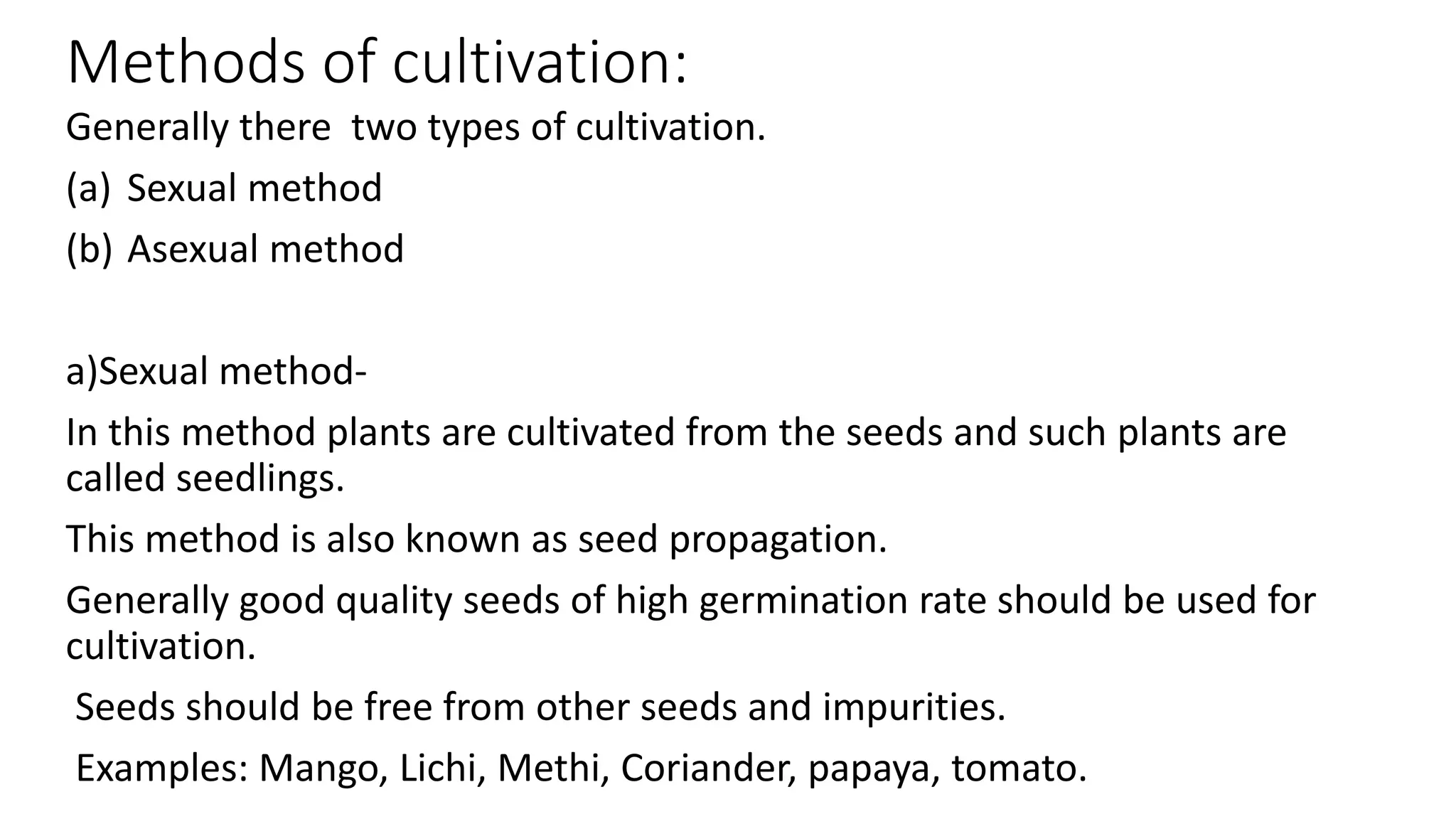 Cultivation,collection, processing and storage of drugs of Natural ...