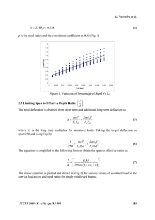 Uniten iccbt 08 a serviceability approach to the design of scc beams | PDF