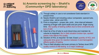 Unite to Eradicate Anemia eSummit 2020 - Dr J L Meena | PPT