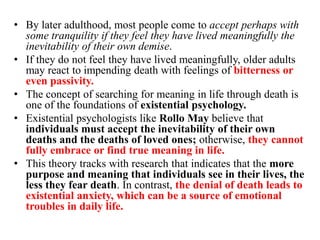 Death and Dying | PPTX