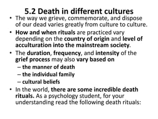 Death and Dying | PPTX