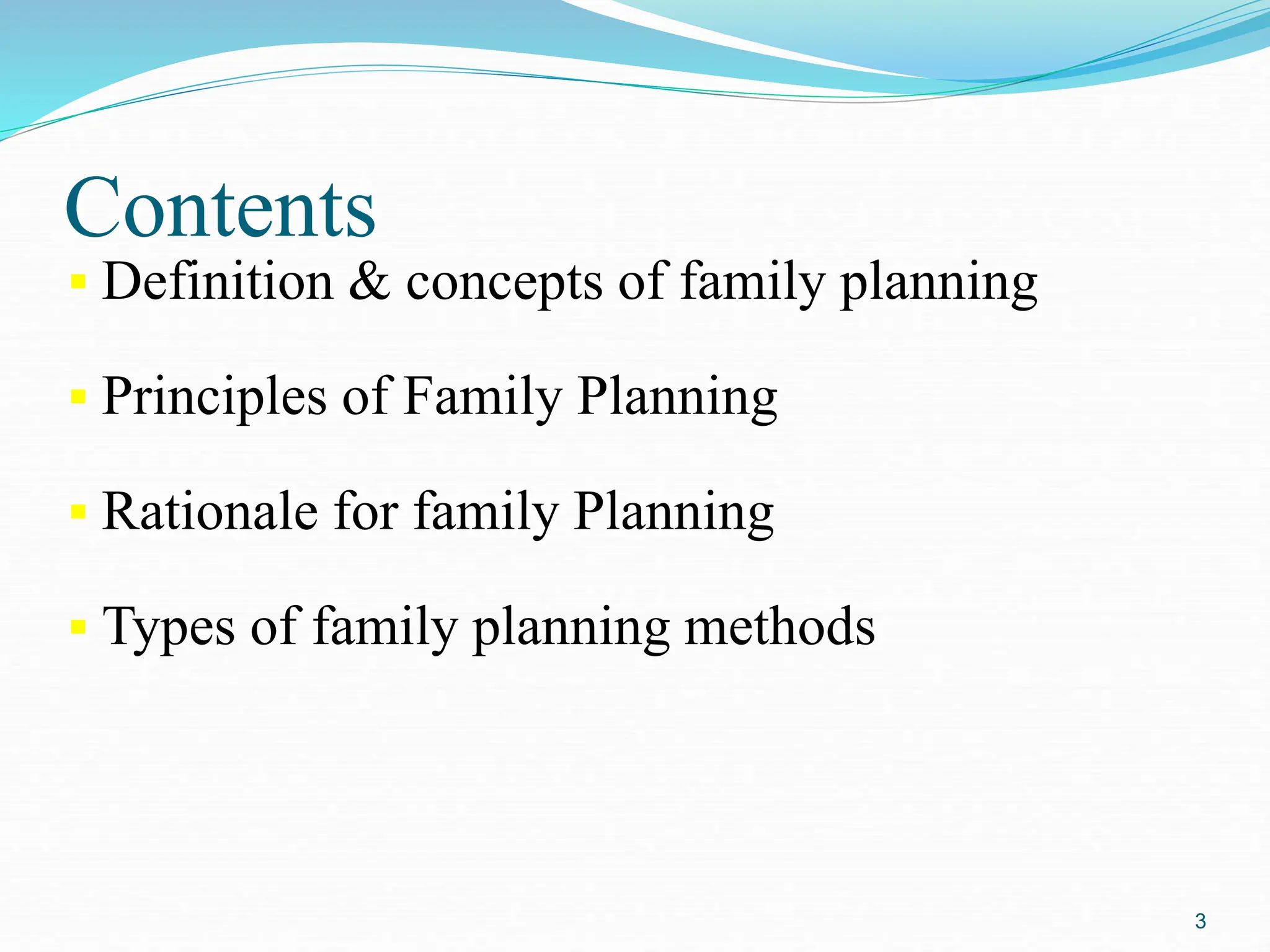 unit four : power point presentation on family planning.ppt