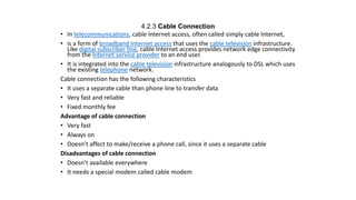 Connect a workstation to the internet ppt | PPTX