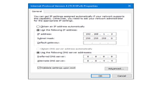 Connect a workstation to the internet ppt | PPTX