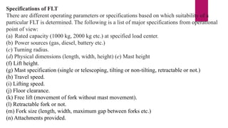Design of Materials Handling Equipment, Classification of Material ...