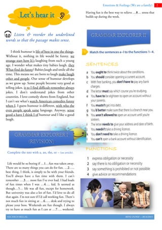 Unit four feelings | PDF