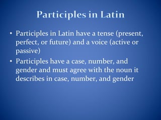 Unit Four Perfect Passive Participles | PPT