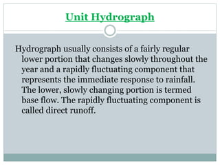 Unit hydrograph | PPTX