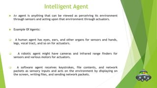 Introduction To Artificial Intelligence | PPTX