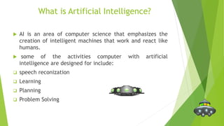 Introduction To Artificial Intelligence | PPTX