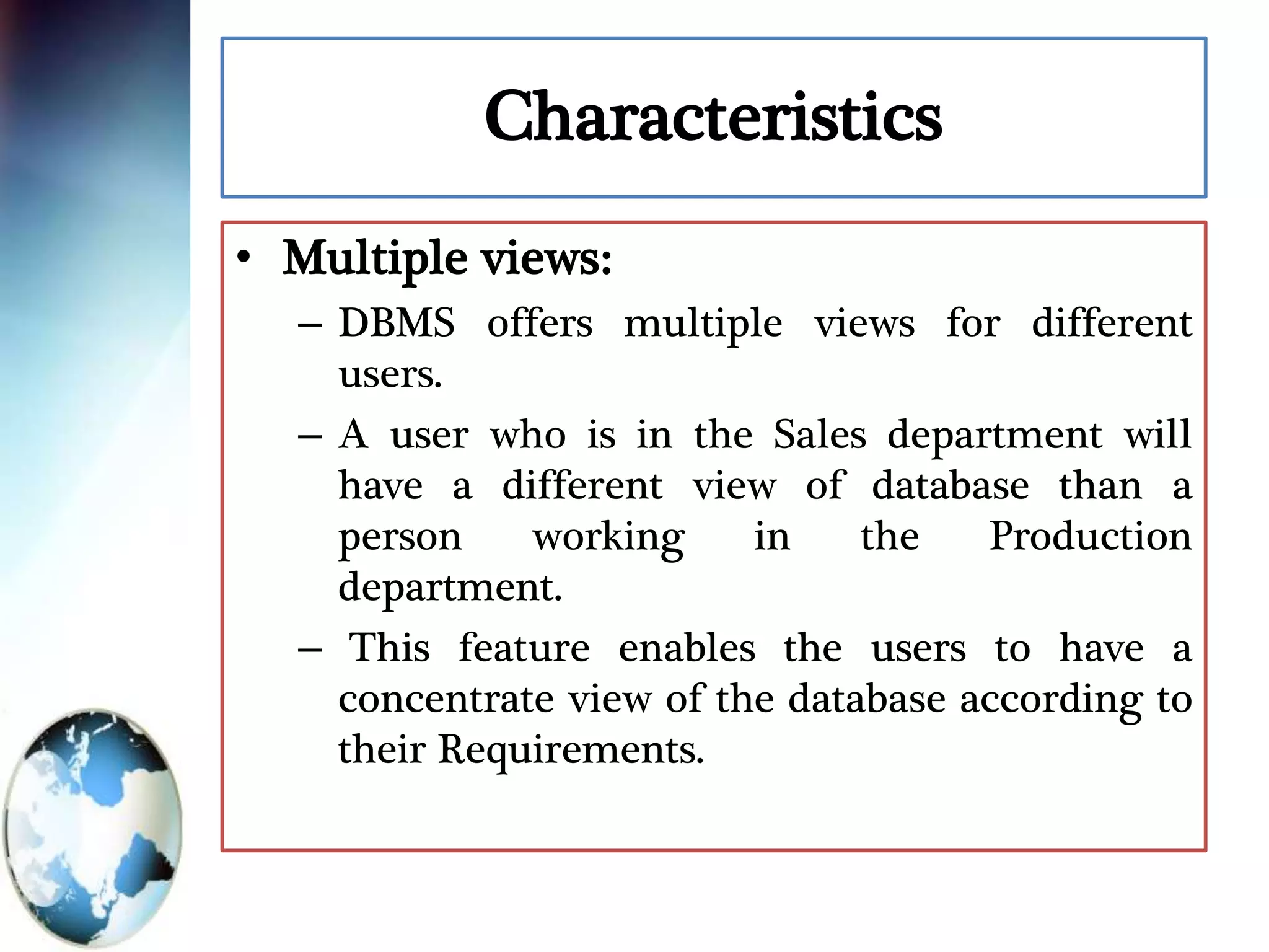 Introduction to RDBMS | PPTX
