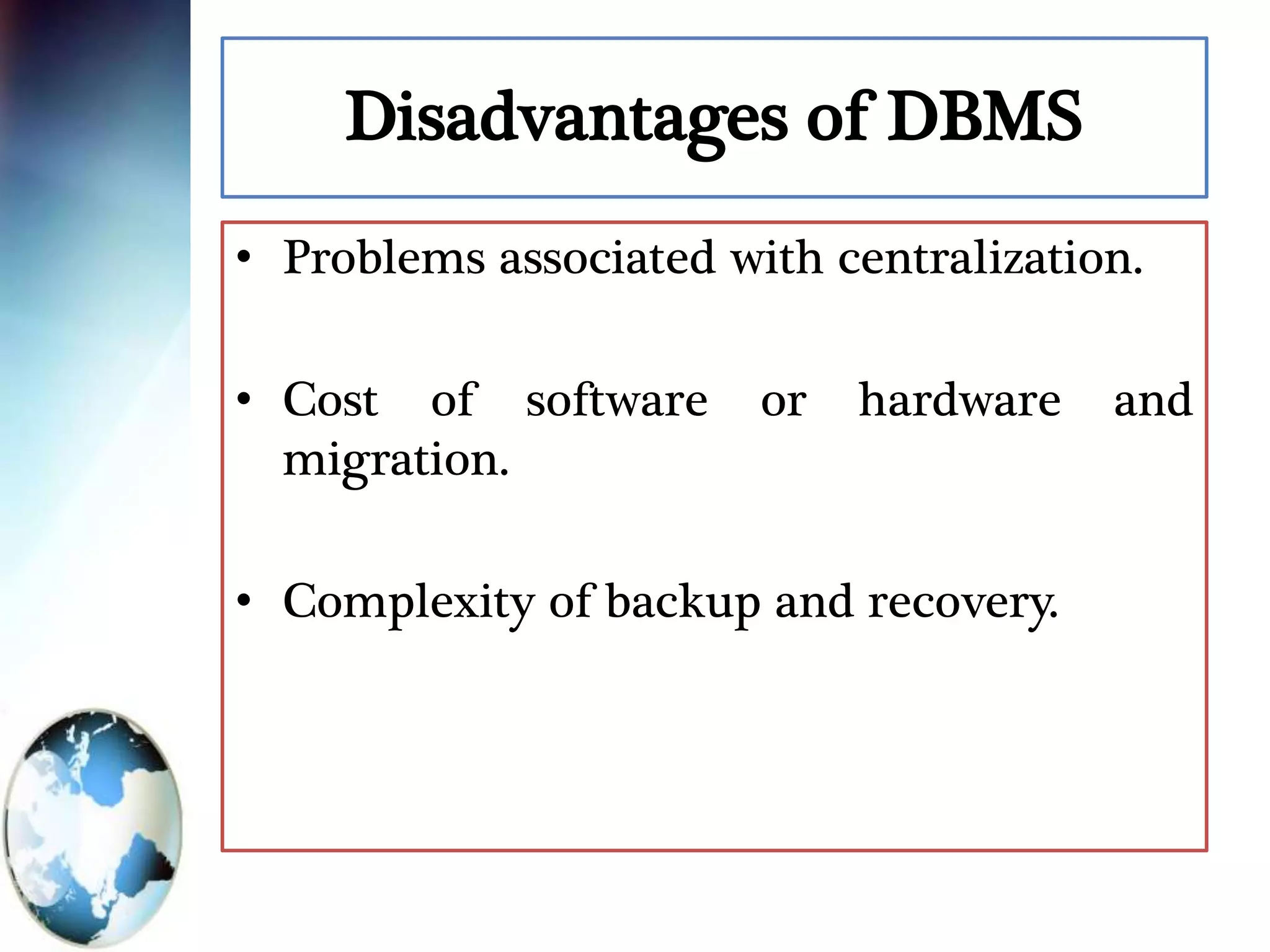 Introduction to RDBMS | PPTX