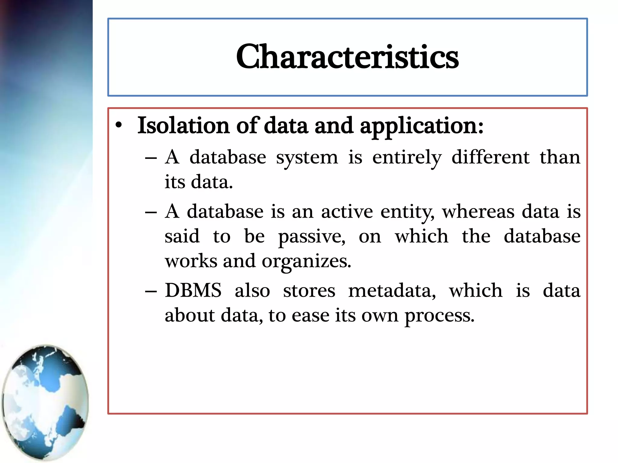 Introduction to RDBMS | PPTX