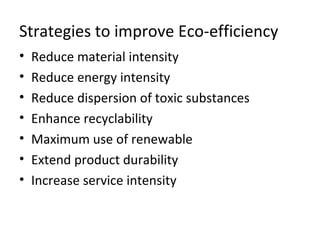Environment and Innovations | PPT