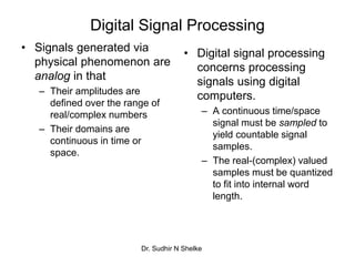 Unit I.fundamental of Programmable DSP | PDF