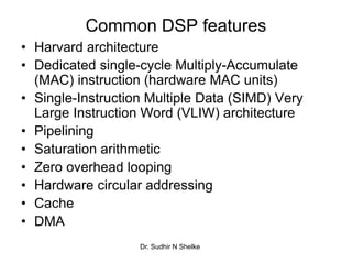 Unit I.fundamental of Programmable DSP | PPT