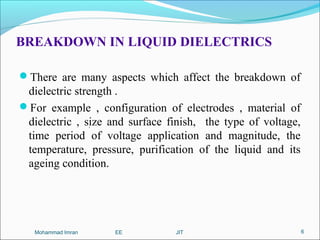 High Voltage engineering Unit-01 (As per AKTU) | PPT