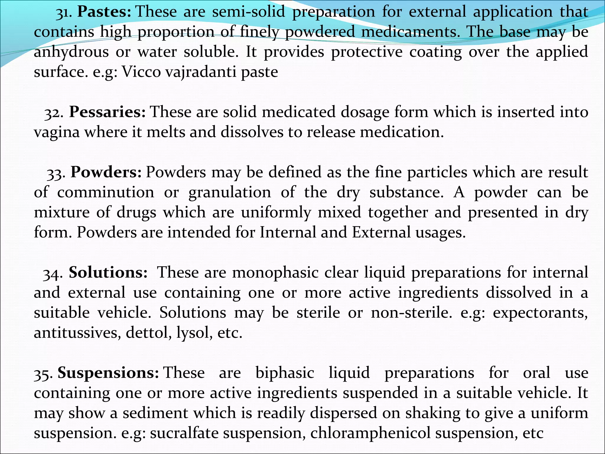 Drug Dosage Forms | PPT