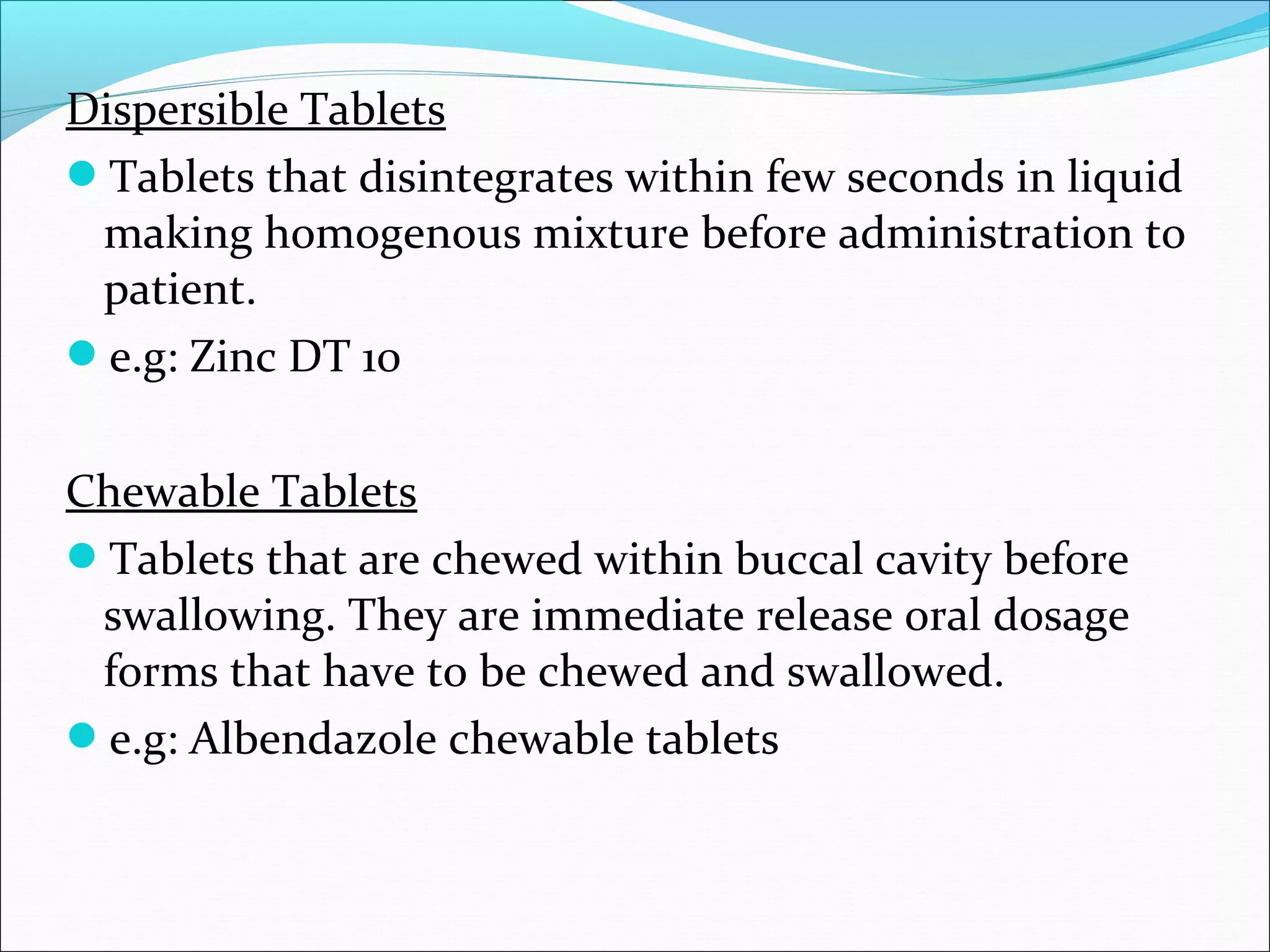 Drug Dosage Forms Ppt