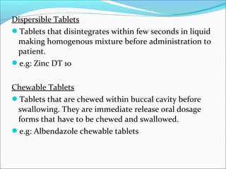 Drug Dosage Forms | PPT