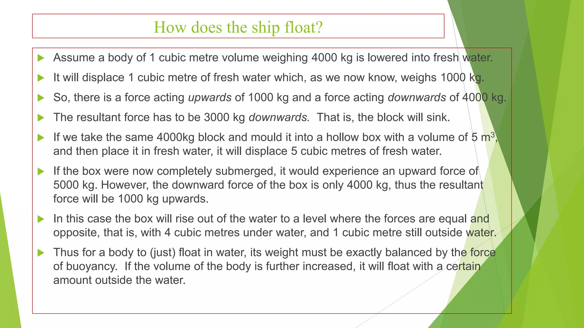 NAVAL ARCHITECTURE- GEOMETRY OF SHIP | PPTX