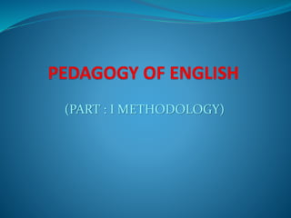 Aims and Objectives of Teaching English | PPTX