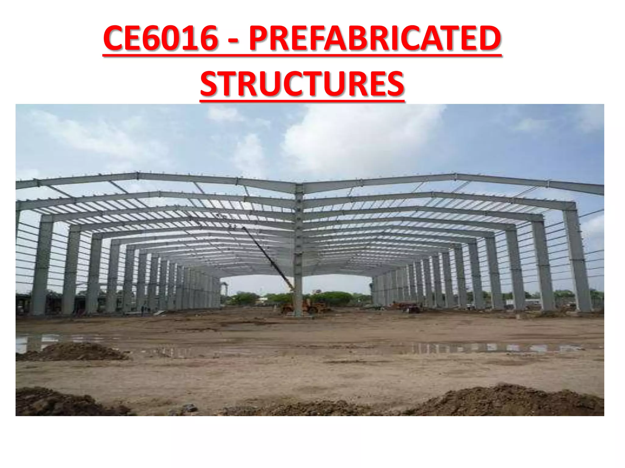 prefabricated Structures | PPTX