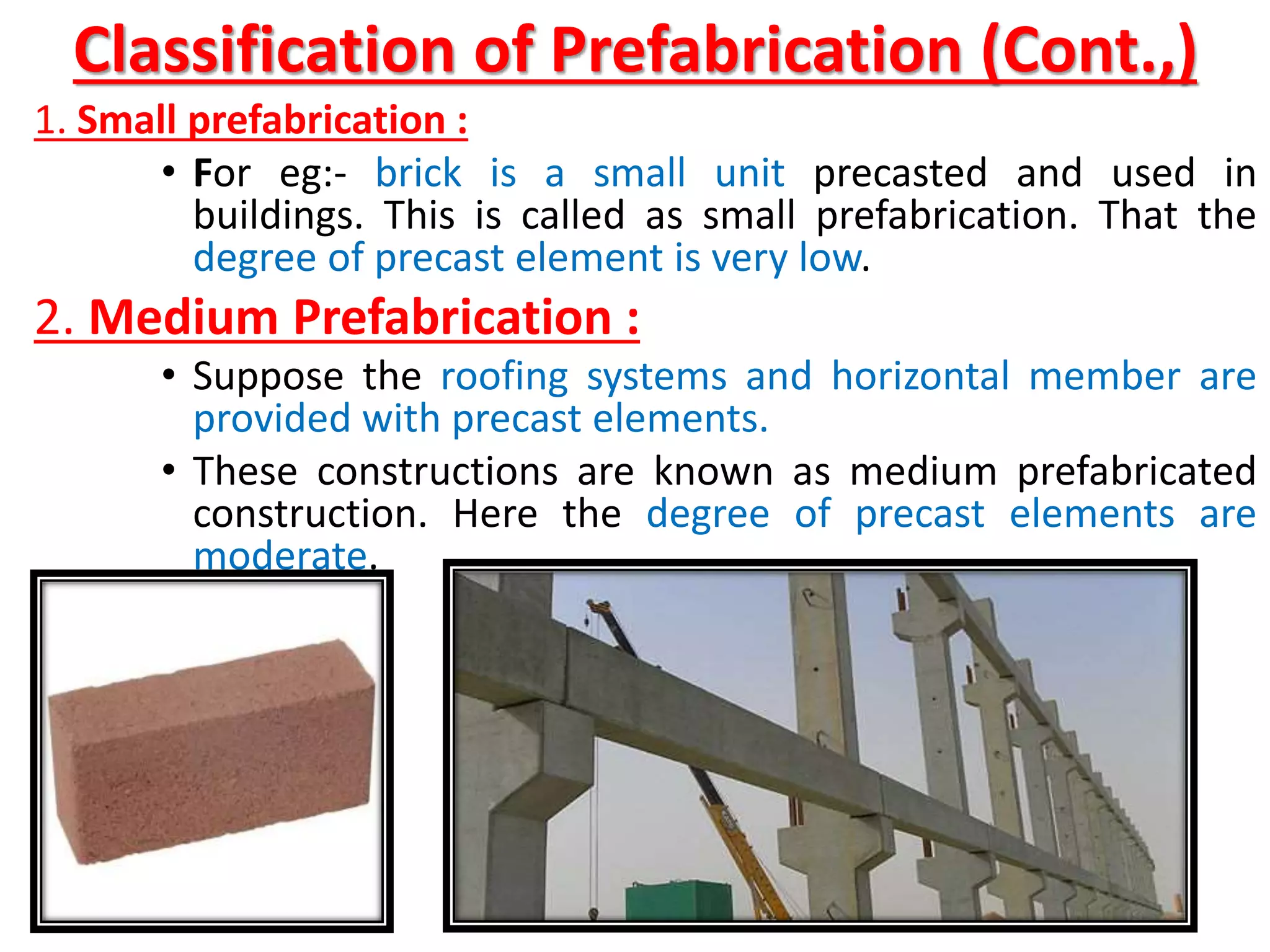 prefabricated Structures | PPTX