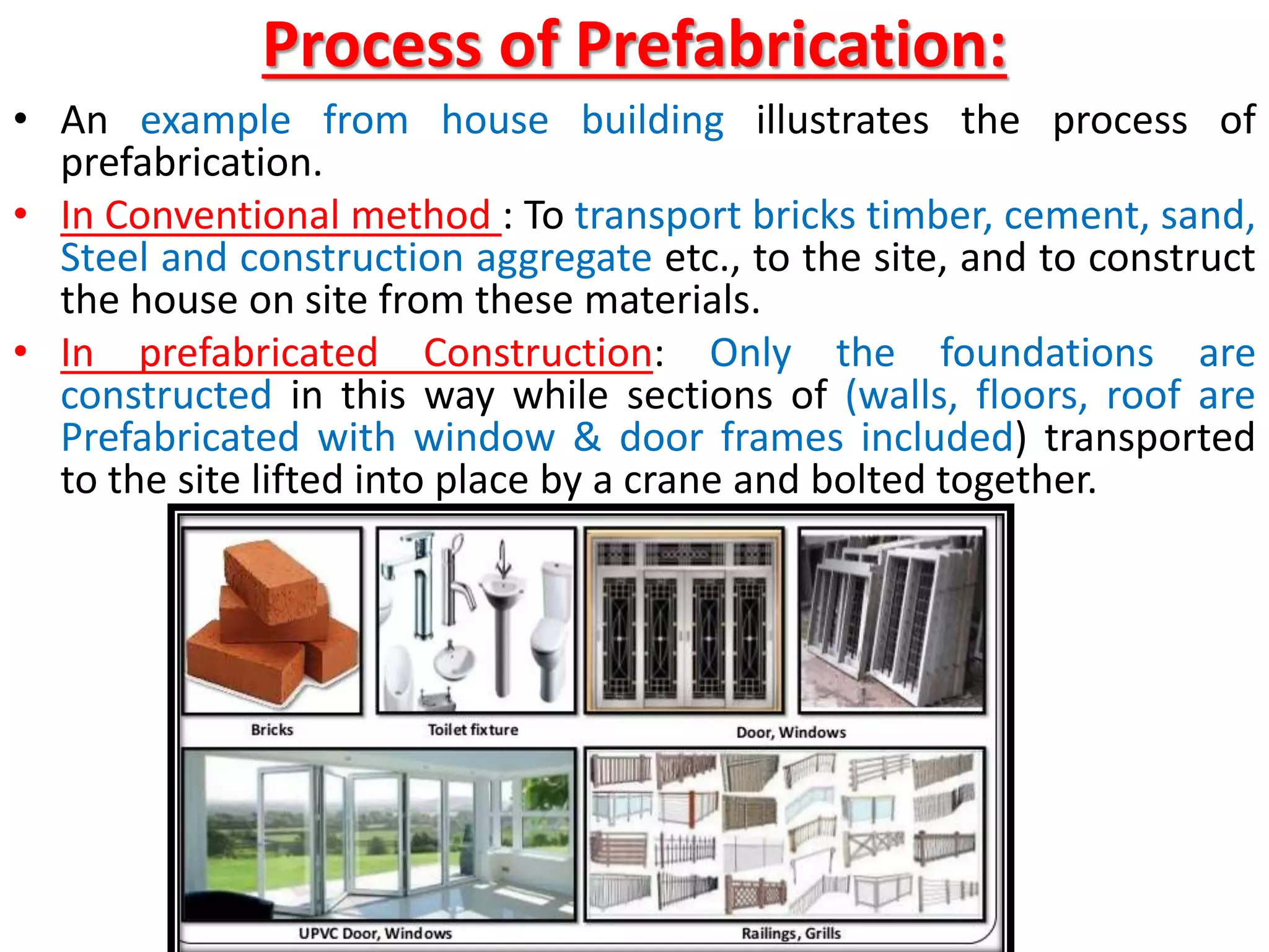 prefabricated Structures | PPTX