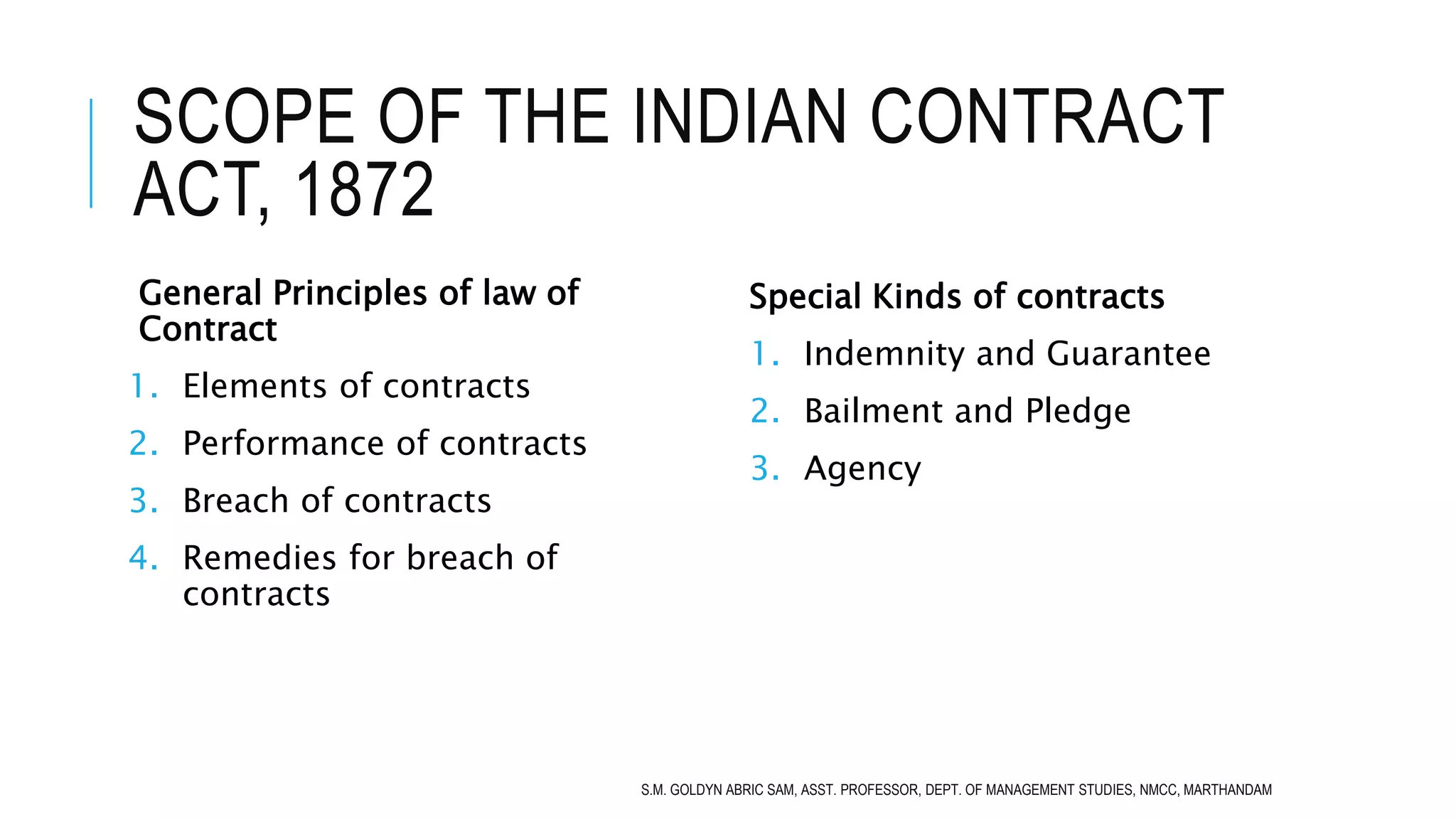 Formation of a Contract | PPTX