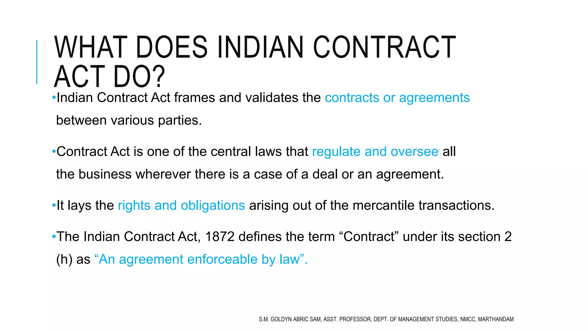 Formation of a Contract | PPTX