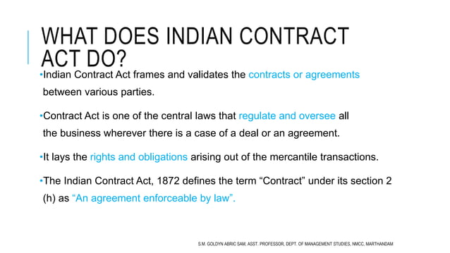 Formation of a Contract | PPTX