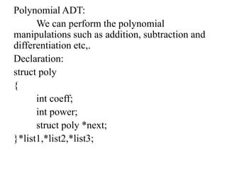 CS8391-Data Structures Unit 1 | PPTX